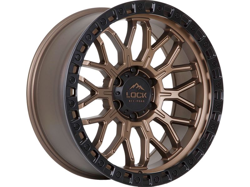 Lock Off-Road Bronze Combat Wheels | RealTruck