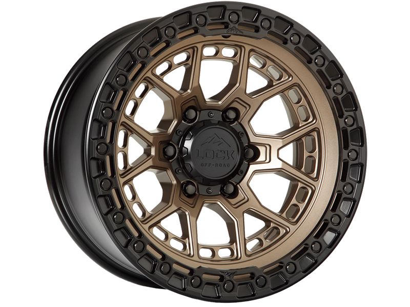 Lock Off-Road Bronze Commando Wheel COMMANDO-2188MRMBR | RealTruck