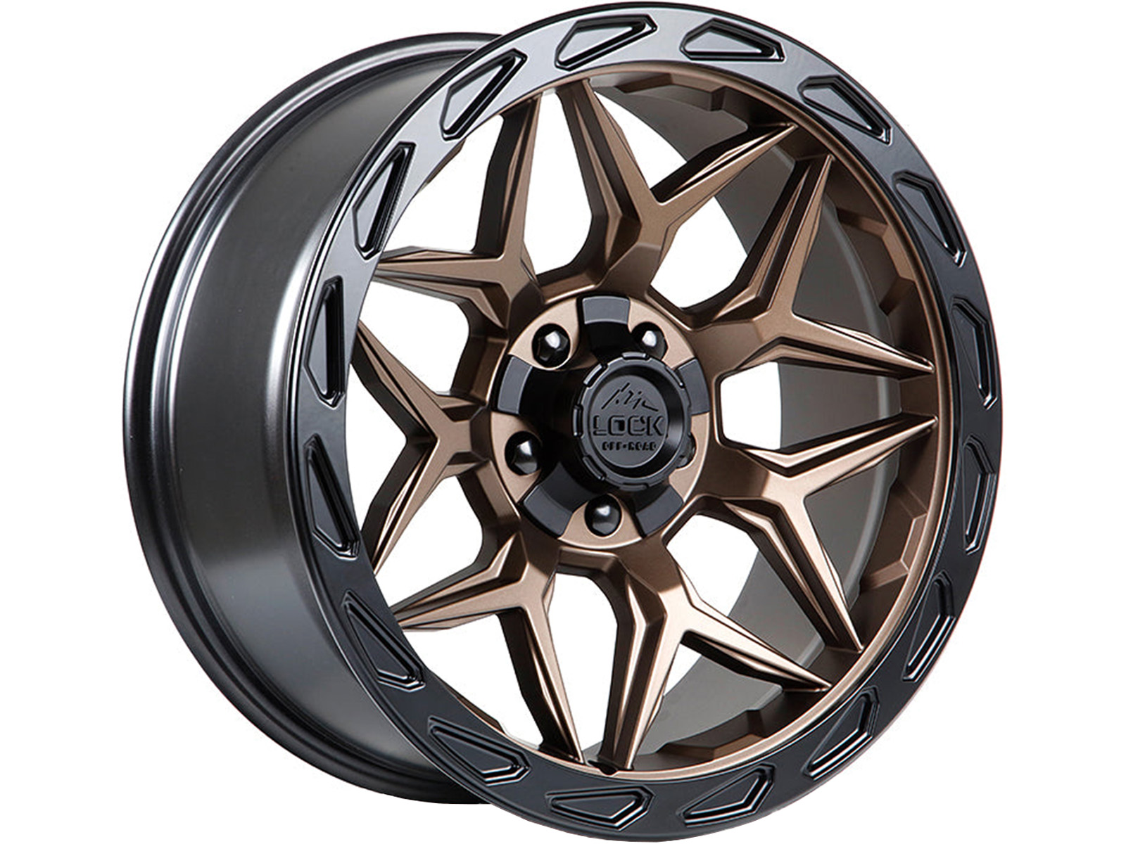 Lock Off-Road Bronze Matrix Wheel MATRIX-7921MRMBR | RealTruck
