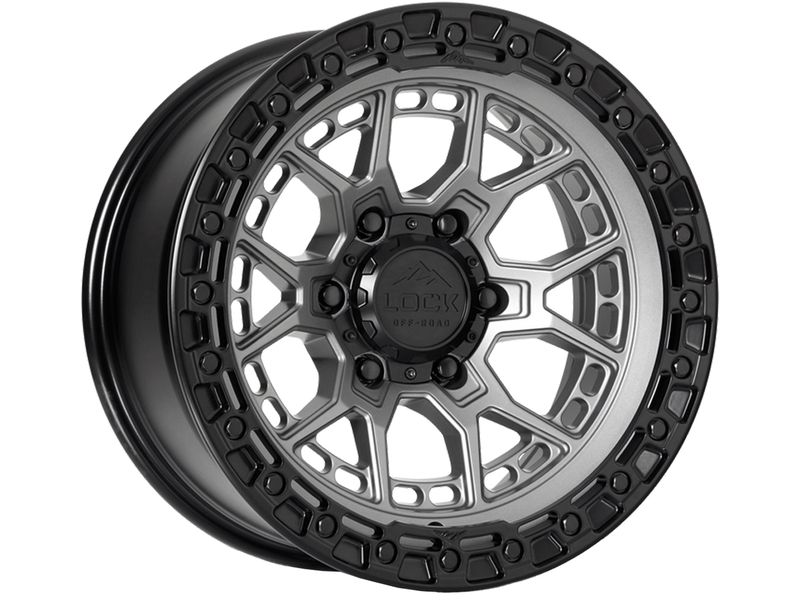 Lock Off-Road Grey Commando Wheel COMMANDO-2963MGMBR | RealTruck