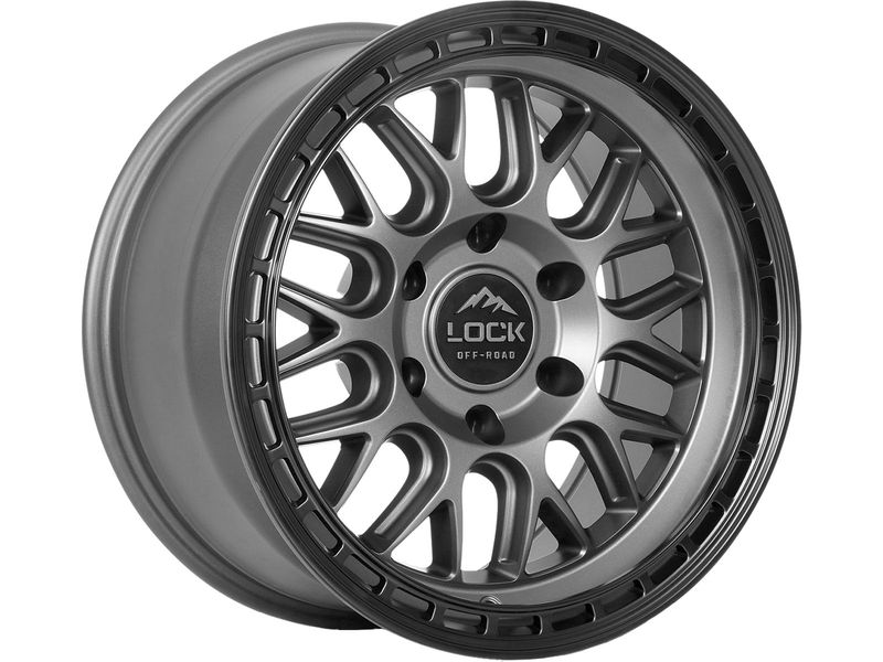 Lock Off-Road Grey Onyx Wheels | RealTruck
