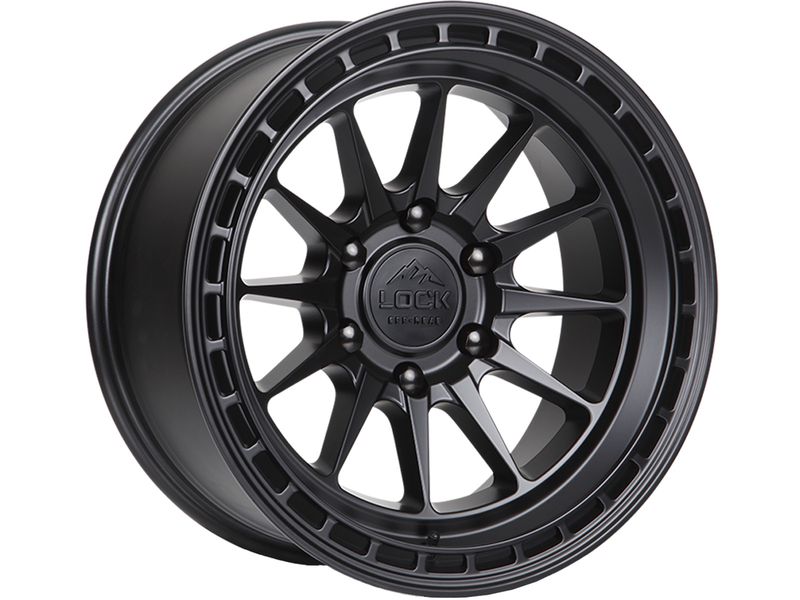 Lock Off-Road Matte Black Baja Wheels | RealTruck