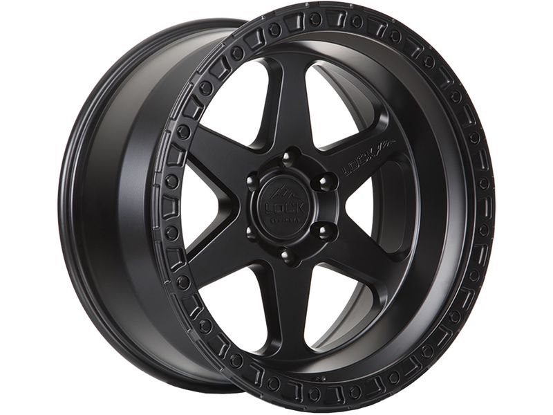 Lock Off-Road Matte Black Olympus Wheels | RealTruck