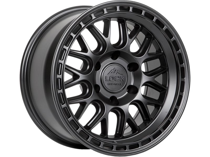 Lock Off-Road Matte Black Onyx Wheels | RealTruck