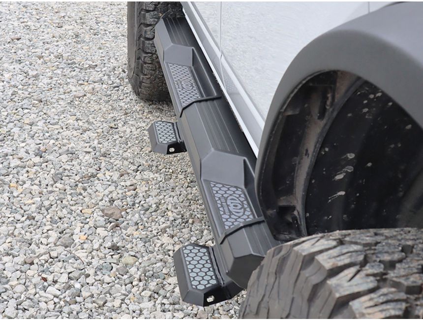 LoD Armor Lite Rock Slider Drop Steps JAS1861 | RealTruck