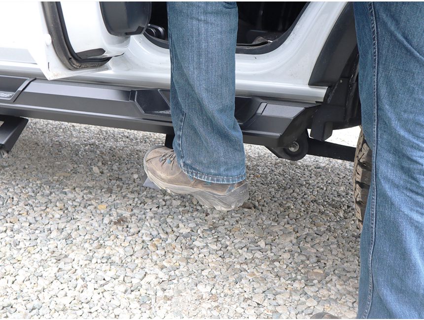 LoD Armor Lite Rock Slider Drop Steps JAS1861 | RealTruck