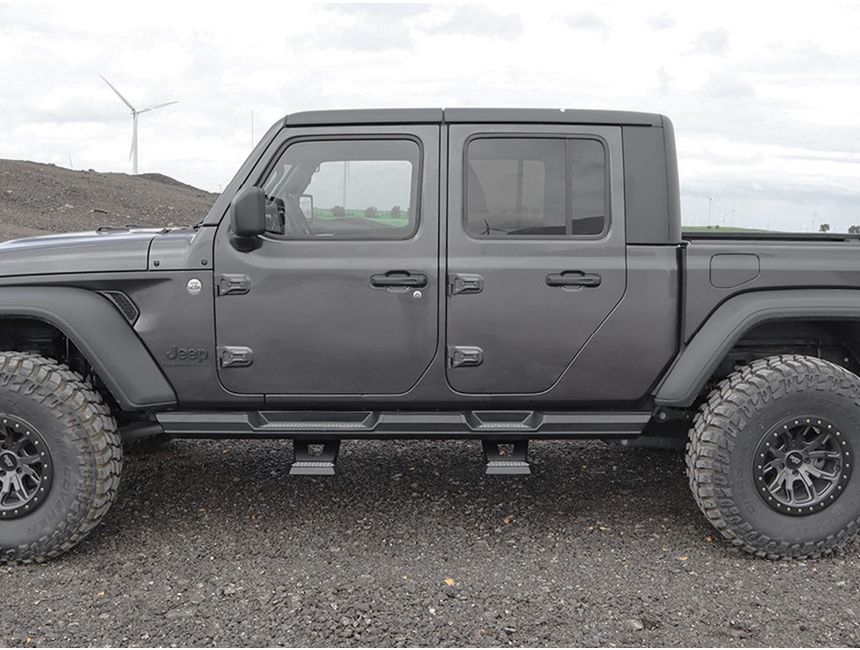 LoD Armor Lite Rock Slider Drop Steps JAS1861 | RealTruck