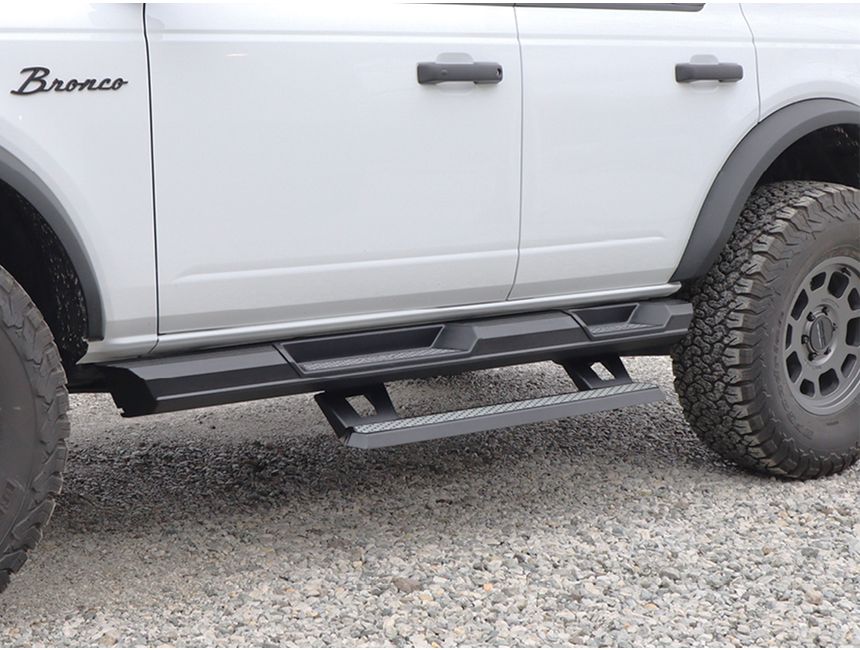 LoD Armor Lite Rock Slider Long Drop Steps JAS1863 | RealTruck