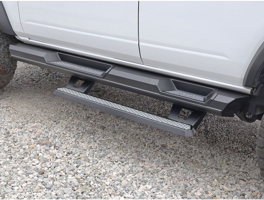 LoD Armor Lite Rock Slider Long Drop Steps JAS1863 | RealTruck