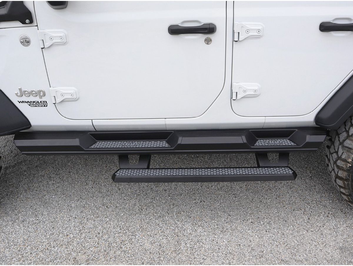 LoD Long Drop Steps for Armor Lite Rock Sliders JAS1863 | RealTruck