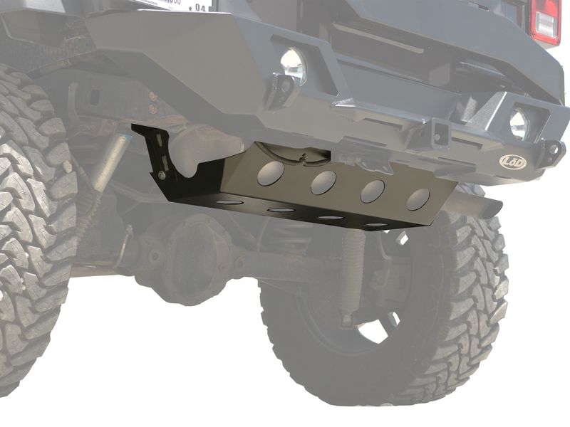 LoD Offroad Destroyer Muffler Rear Skid Plate JSP0721 | RealTruck