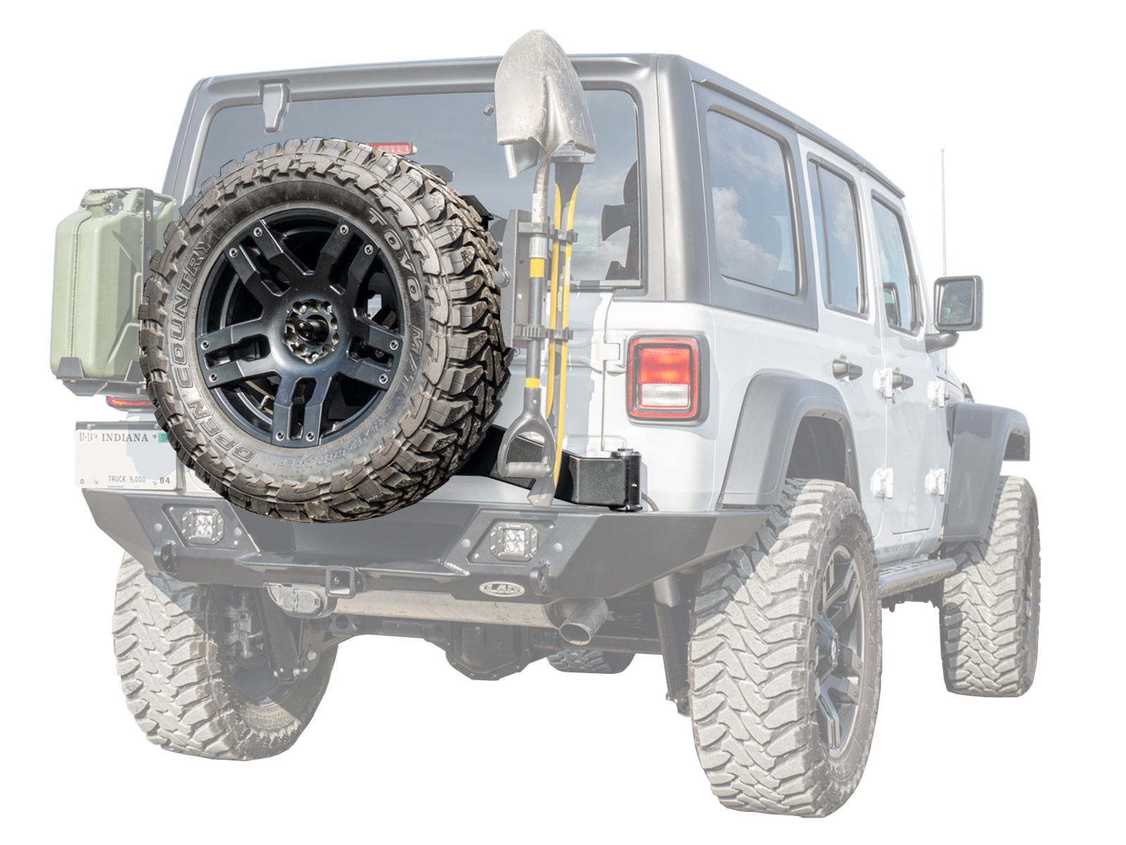 LoD Offroad Destroyer Tire Carrier JBC1841-2 | RealTruck