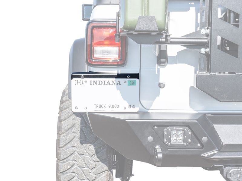 LoD Offroad Destroyer Rear License Plate Relocation Kit JLP1801 | RealTruck
