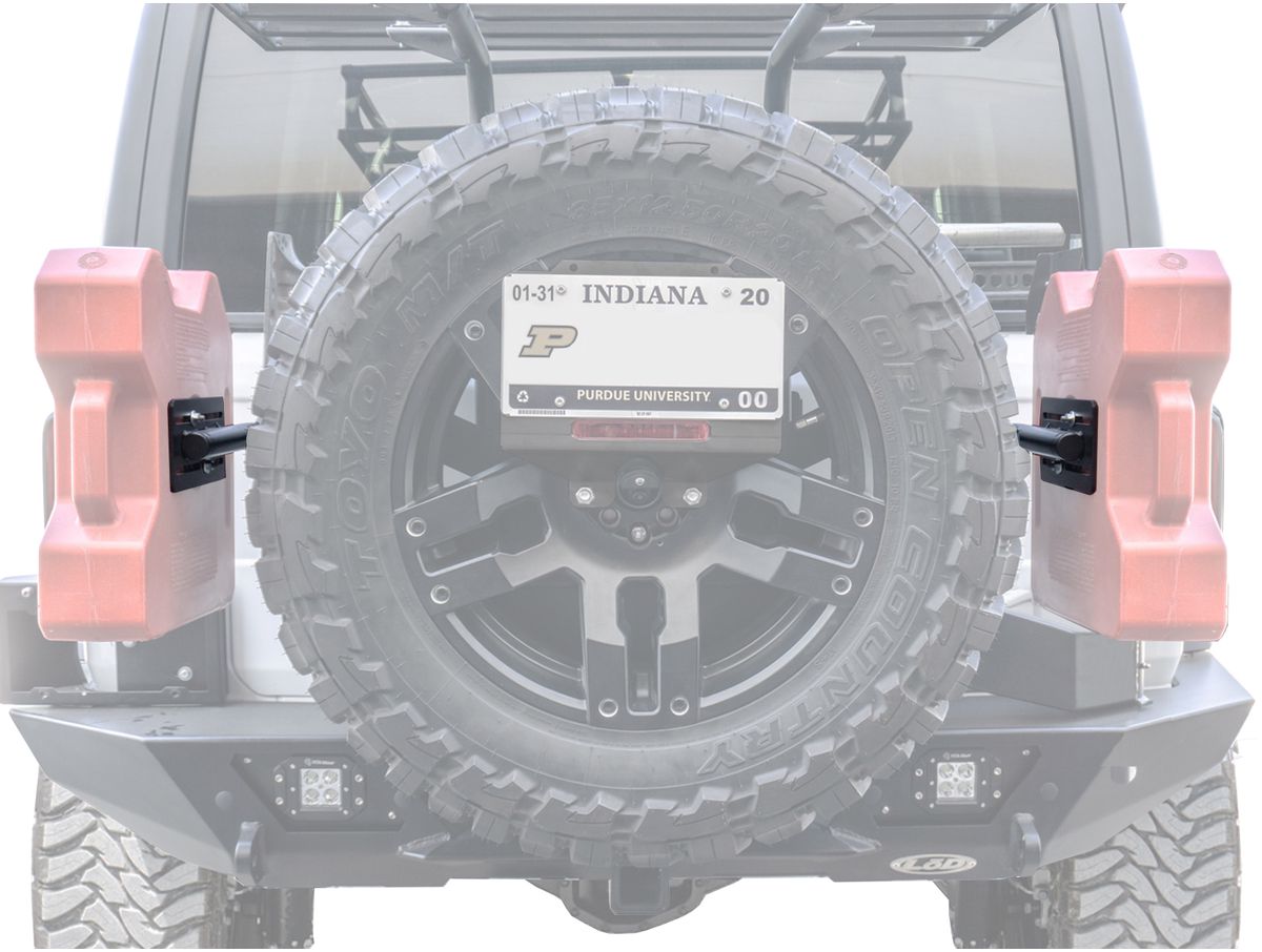 LoD Offroad Destroyer RotoPax 2 or3 Gallon Mounts - Pair JRP0721 ...