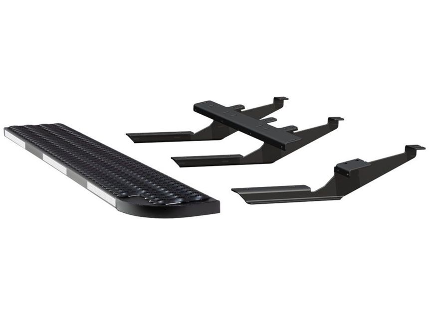 Luverne 9.5" Grip Step XL Running Boards - Fleet Kit 495154-401802-0 ...