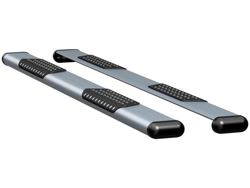 Luverne O-Mega II Silver Running Boards | RealTruck