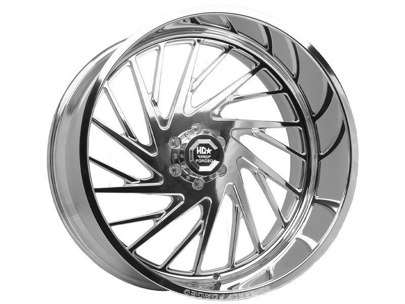Luxxx HD Forged Polished Pro 4 Raptor Wheels | RealTruck
