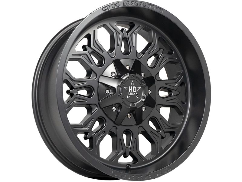 Luxxx HD Matte Black LHD31 Wheel LHD3120108165170-18K-B | RealTruck