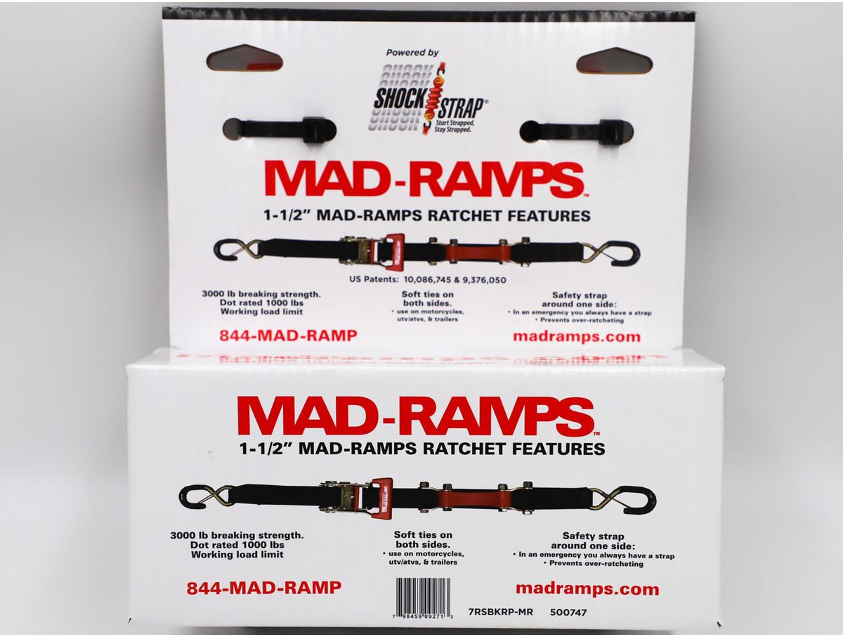 MAD-RAMPS Ratchet Straps MR0107 | RealTruck