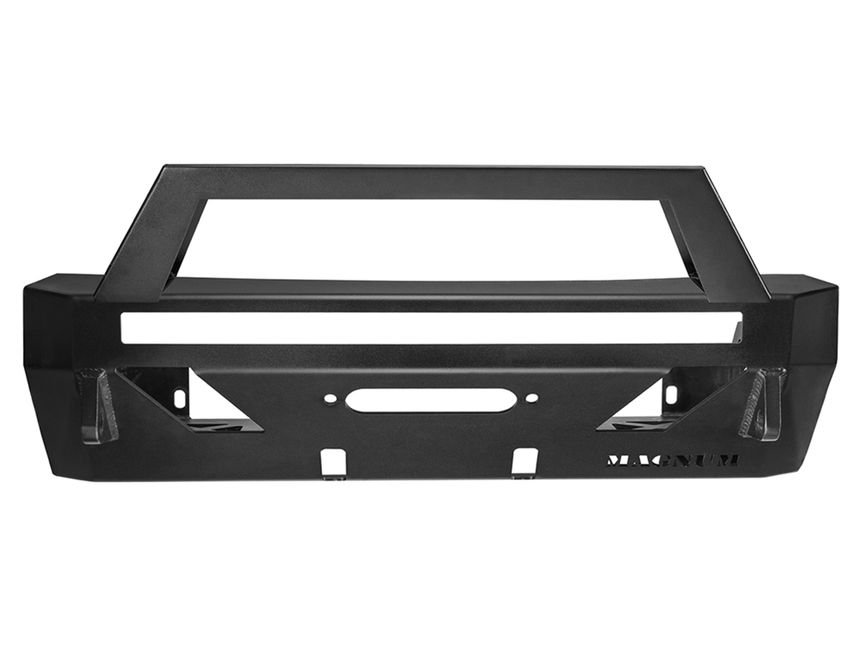 Magnum Stubby Front Winch Bumper FBM75TYN-RT | RealTruck