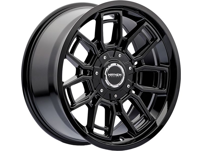 Mayhem Gloss Black Ordinance Wheels | RealTruck