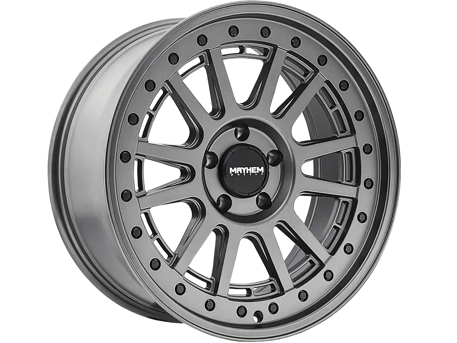 Mayhem Grey Compass Wheels | RealTruck