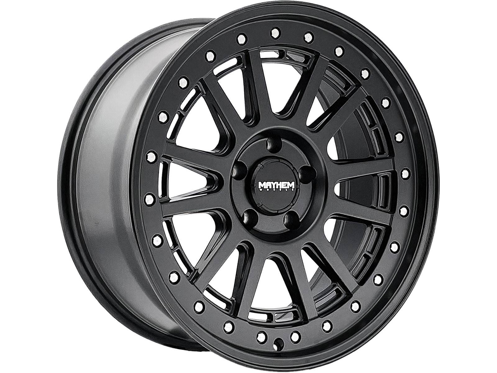 Mayhem Matte Black Compass Wheel 8305-7973MB | RealTruck