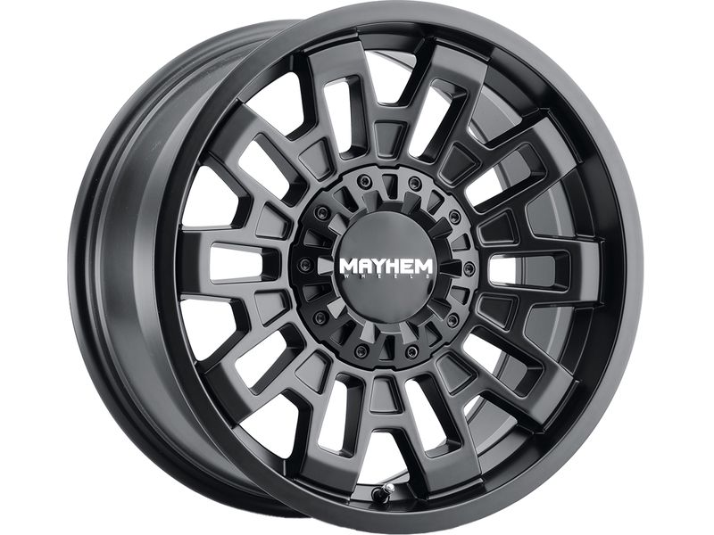 Mayhem Matte Black Cortex Wheels | RealTruck