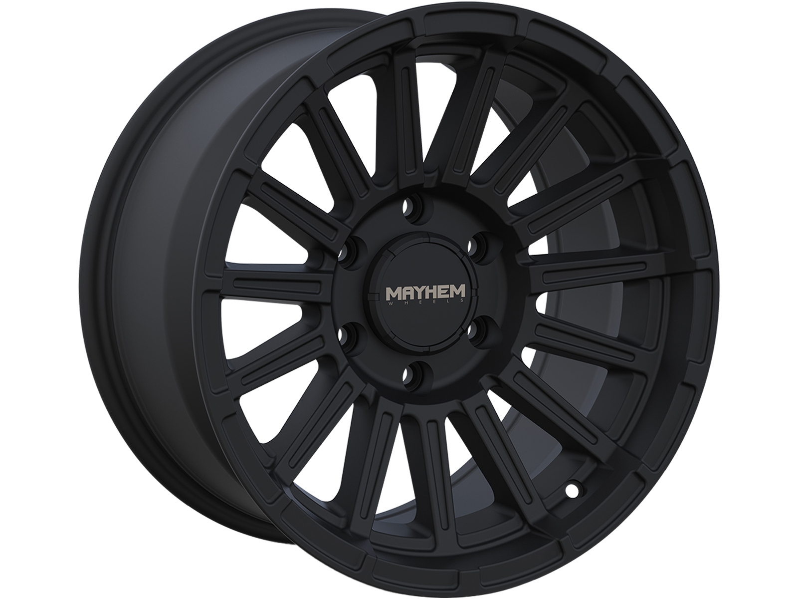 Mayhem Matte Black Granite Wheels | RealTruck