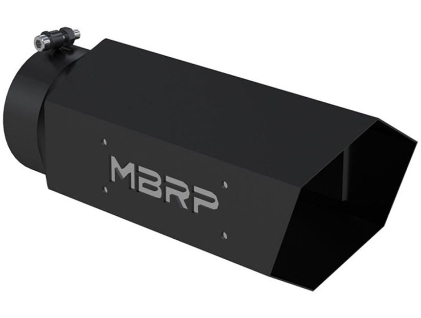 MBRP Black Universal Exhaust Tip T5164BLK | RealTruck