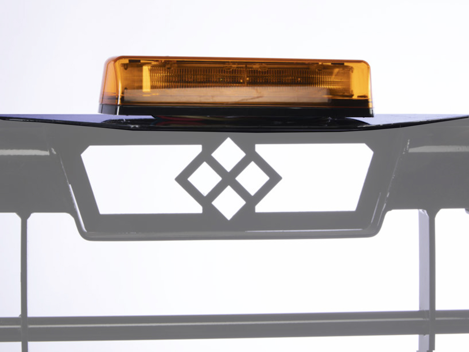 Merritt Beacon Mini Light Bar & Bracket - Gloss Aluminum 7254-2 | RealTruck