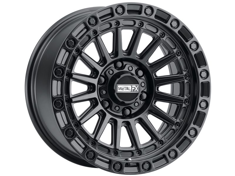 Metal FX Matte Black Rogue Wheels | RealTruck