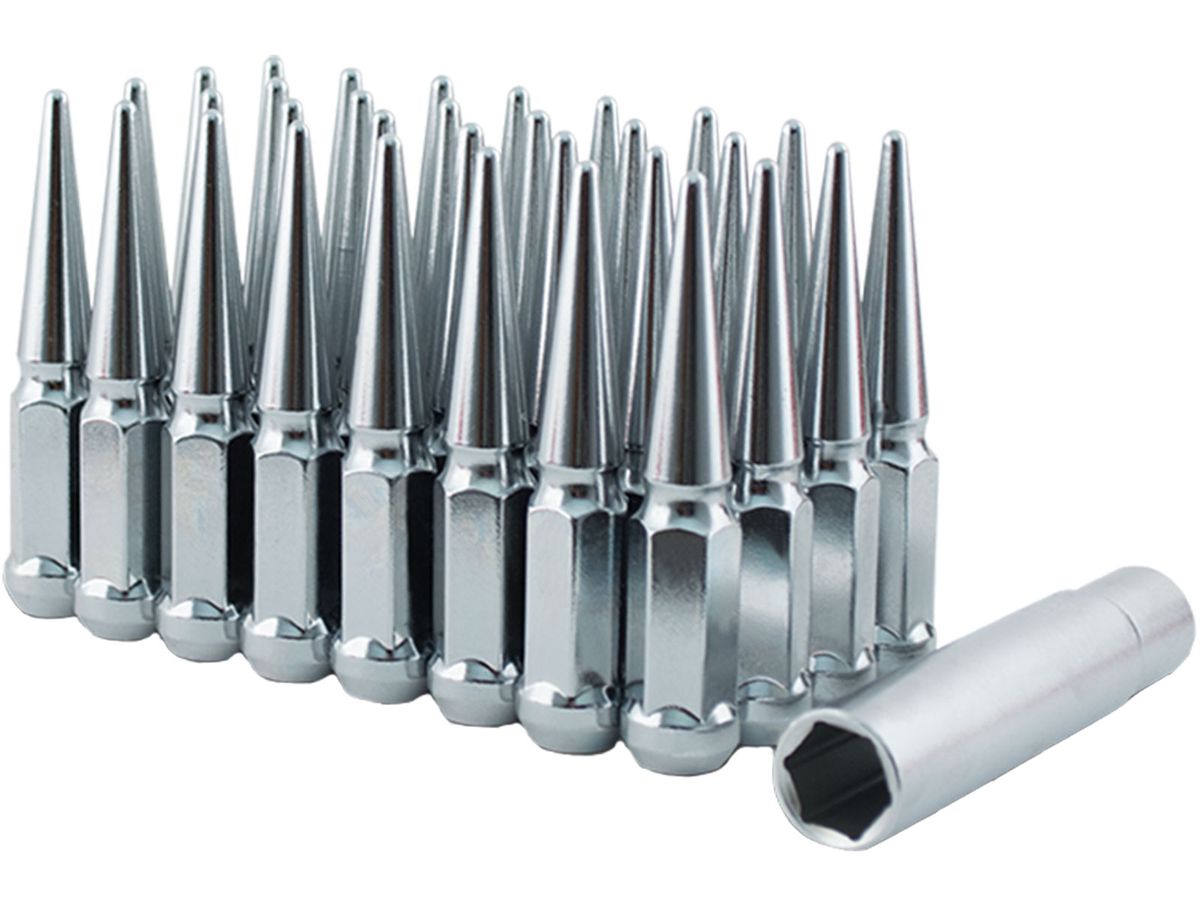 Metal Lugz Spiked Lug Nut Kit 7004K8 | RealTruck
