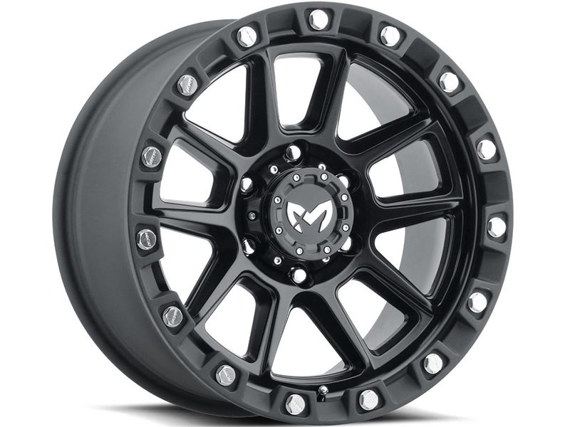 MKW Matte Black M205 Offroad Wheel M205-18906550-12A | RealTruck