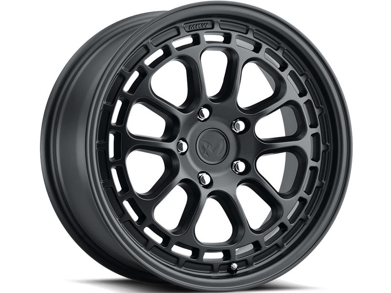 MKW Matte Black M207 Offroad Wheels | RealTruck