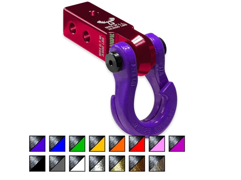 Moose Knuckle Jowl 3/4" Split Shackle & Red Rum Mohawk 2.0 Receiver ...