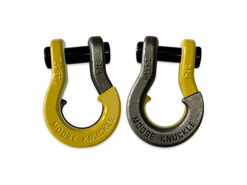 Moose Knuckle Jowl Detonator Yellow 3/4" Split Shackle Color Combo ...