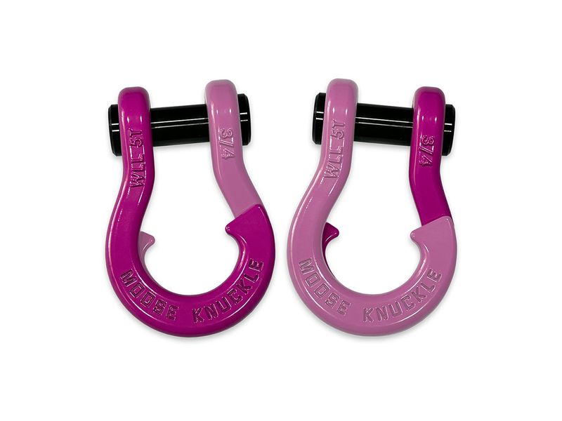 Moose Knuckle Jowl Pogo Pink 3/4" Split Shackle Color Combo FN000020 ...