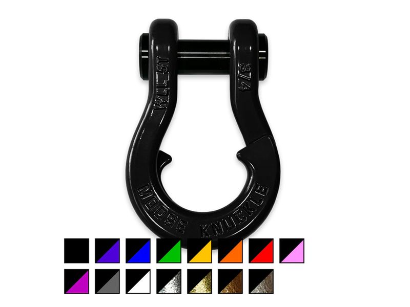 Moose Knuckle Jowl Black Hole 3/4" Split Shackle Color Combo | RealTruck