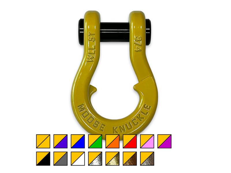 Moose Knuckle Jowl Detonator Yellow 3/4" Split Shackle Color Combo ...