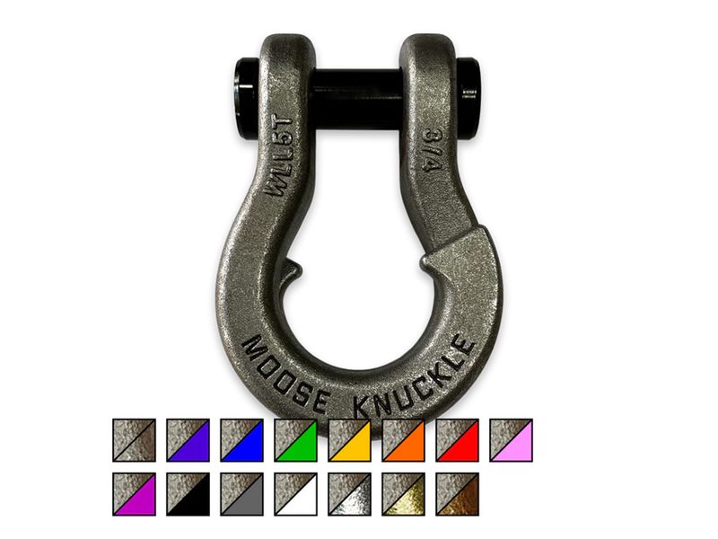 Moose Knuckle Jowl Raw Dog 3/4" Split Shackle Color Combo | RealTruck