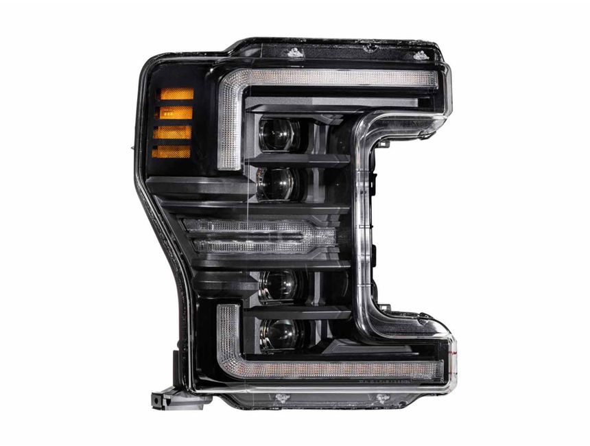 Morimoto XB Black DRL LED Headlights LF503.2-ASM | RealTruck