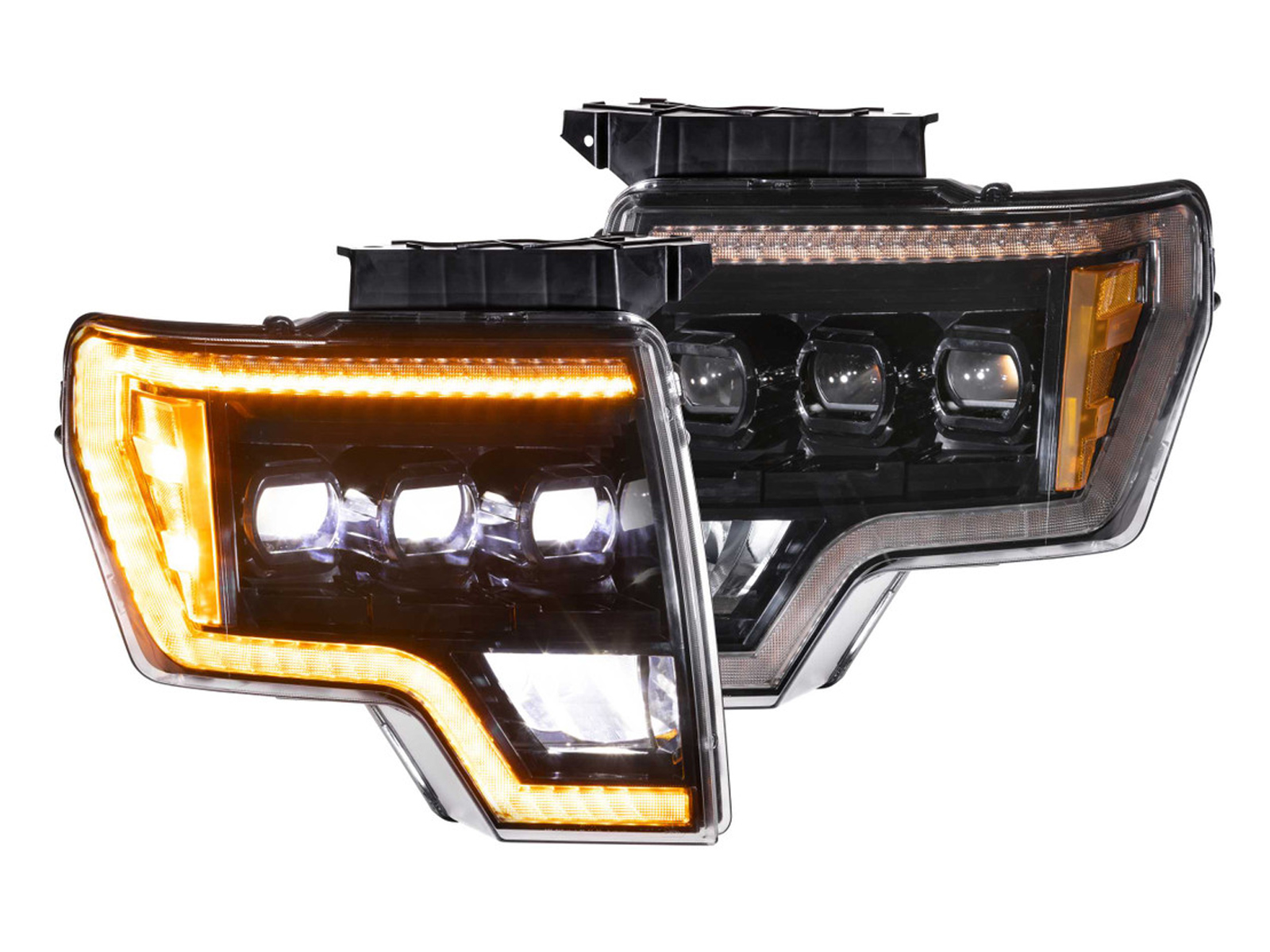 Morimoto XB Black DRL LED Headlights LF506-A-ASM | RealTruck