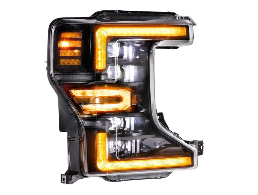 Morimoto XB Black DRL LED Headlights LF508-A | RealTruck