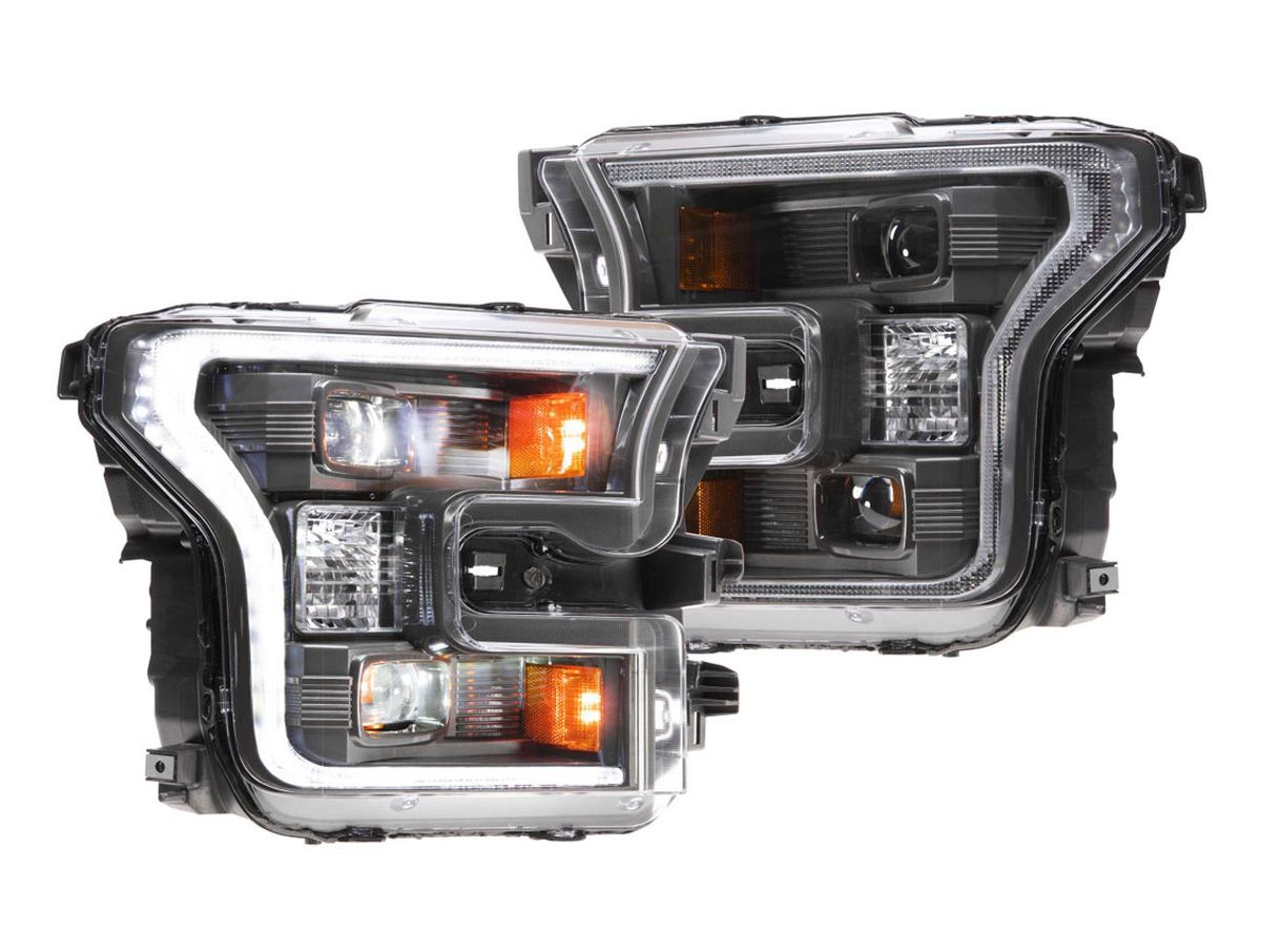 Morimoto XB Black DRL Hybrid LED Headlights | RealTruck