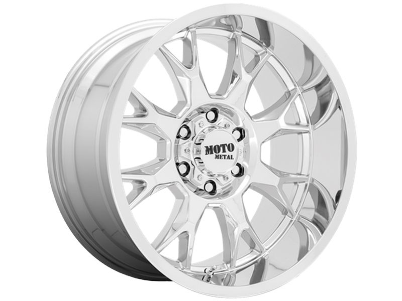 Moto Metal Chrome MO806 Talon Wheels | RealTruck