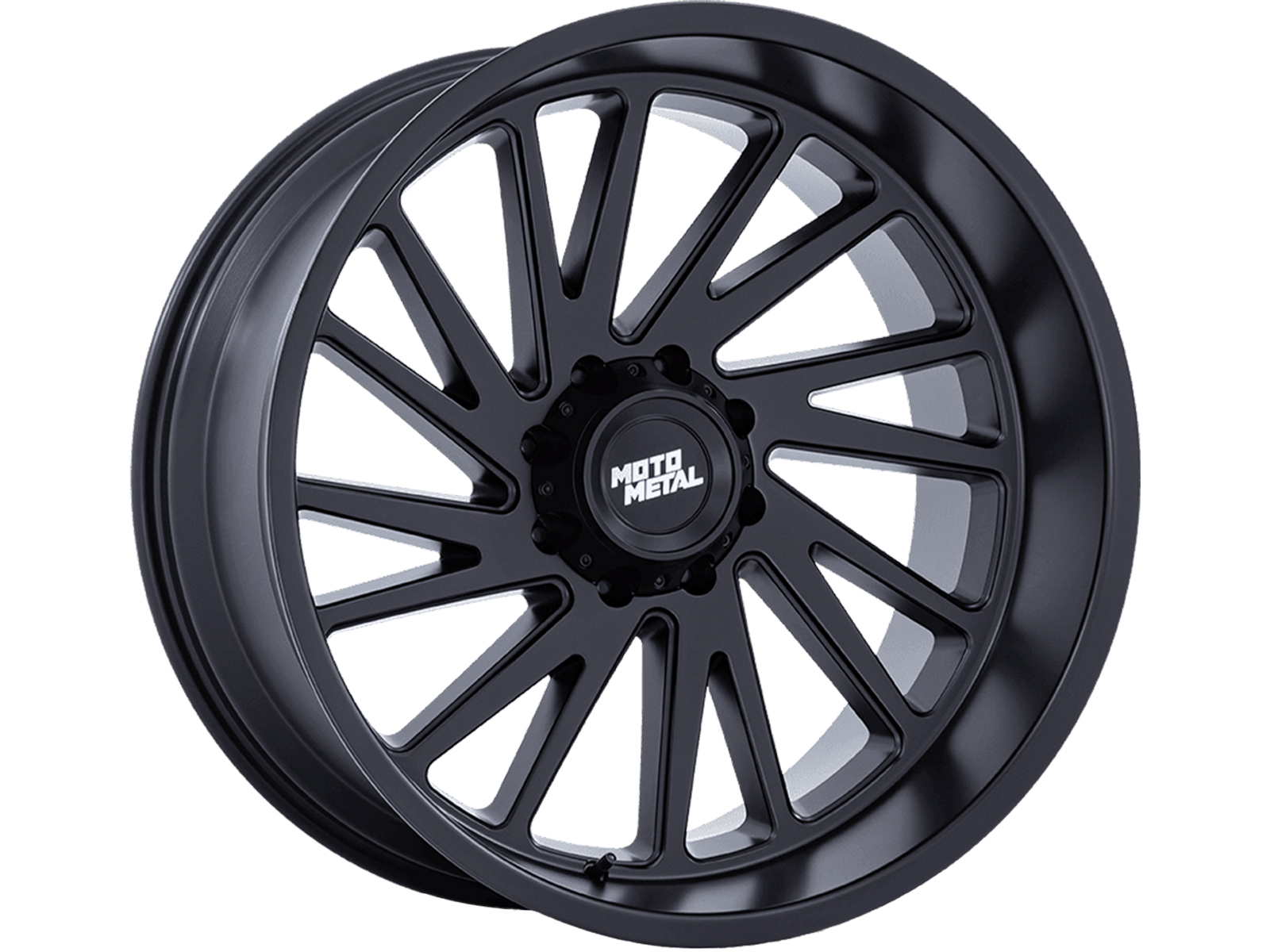 Moto Metal Matte Black MO811 Combat Wheels | RealTruck