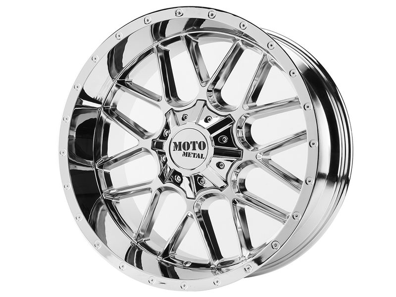 Moto Metal Chrome MO986 Siege Wheels | RealTruck