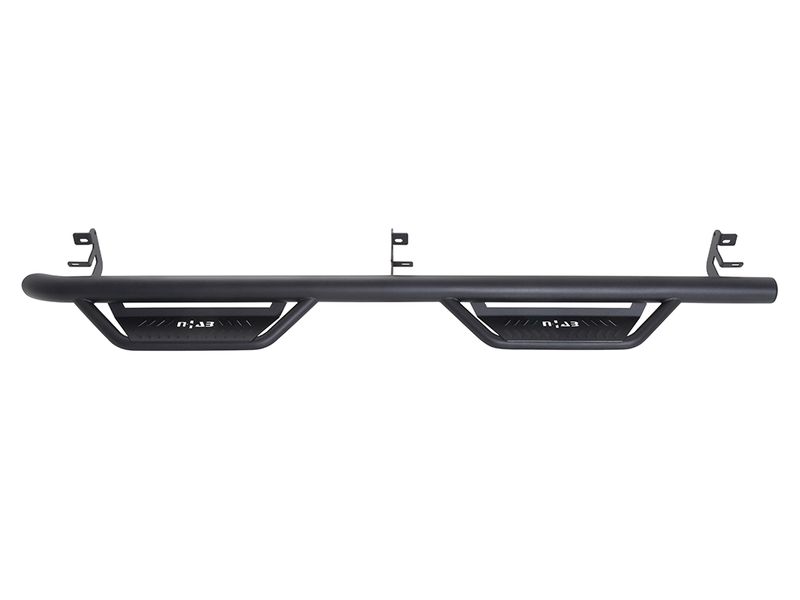 N-Fab Textured Black Cab Length Podium Steps | RealTruck