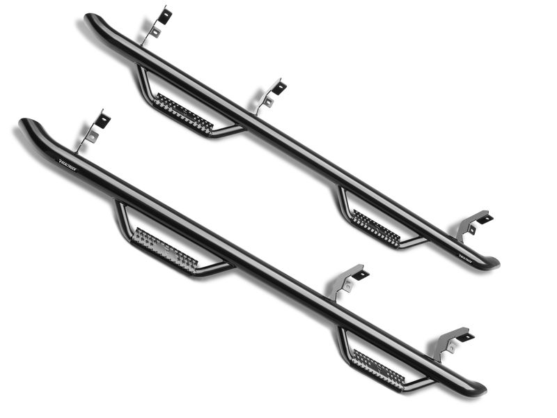 N-Fab Black Cab Length Nerf Bars C1475CC | RealTruck
